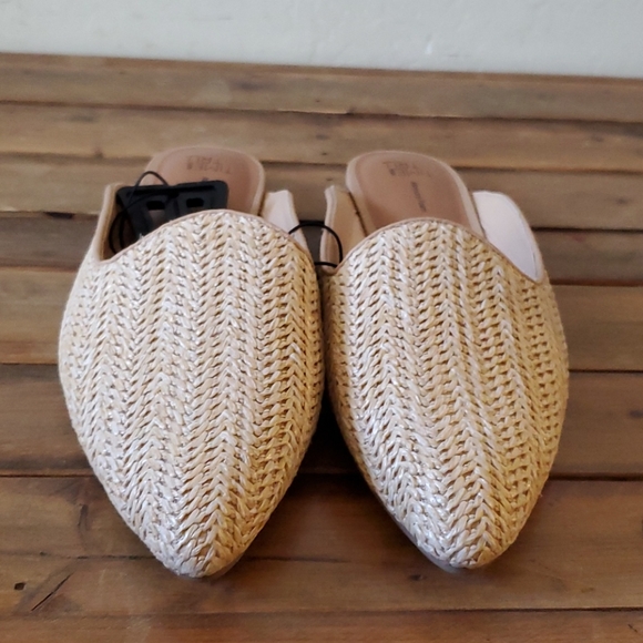 Time and Tru | Shoes | Time And Tru Woven Mule Sandals New | Poshmark